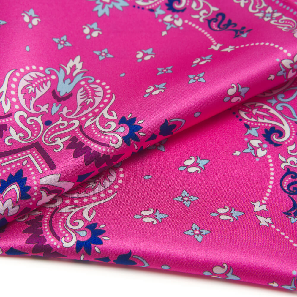 The Last Dance Fuchsia Silk Pocket Square – Silvio Fiorello